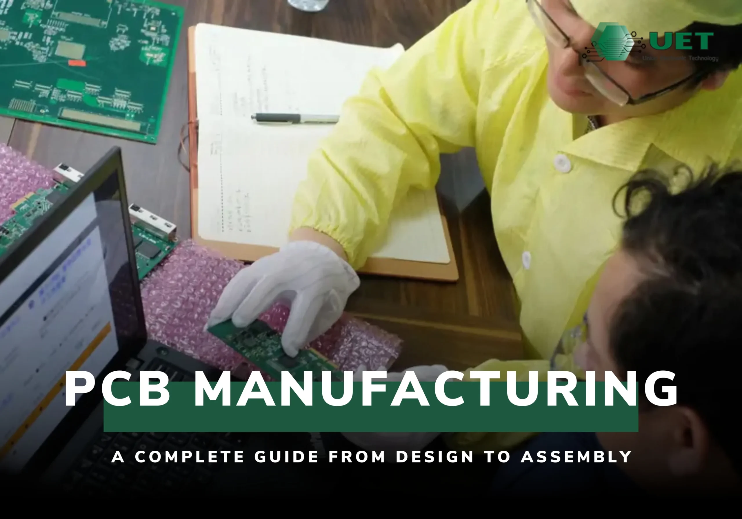 PCB Manufacturing Process: En komplett guide