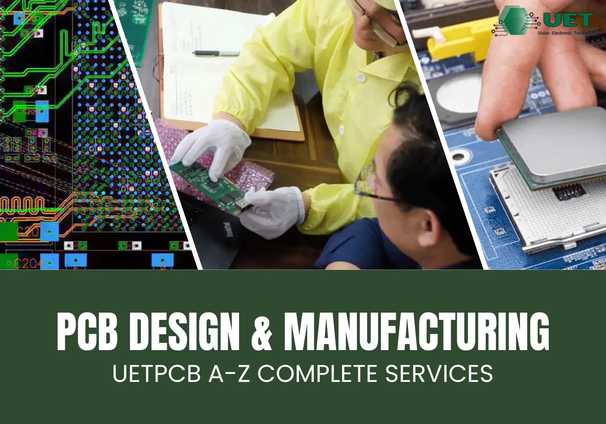 PCB Design & Manufacturing Services at UETPCB PCB Design & Manufacturing Services at UETPCB