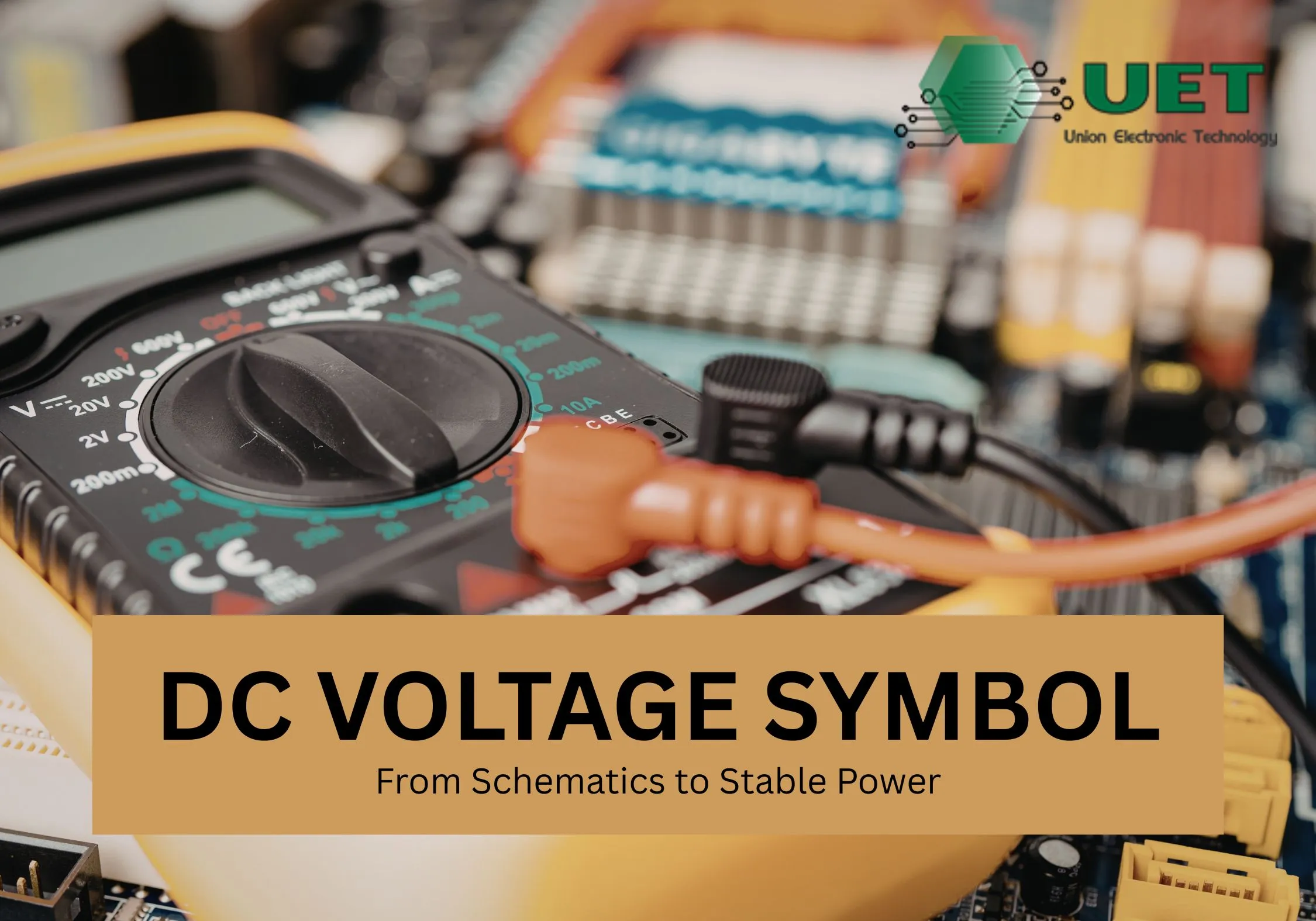 DC Voltage Symbol Guide: From Schematic to Stable Power